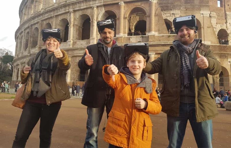 Live Ancient Rome: Colosseum Virtual Reality tour - Ancient and Recent