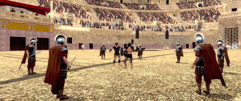 Colosseum Virtual Reality - Ancient and Recent
